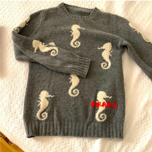 Prada | Sweaters | Prada Seahorse Sweater | Poshmark